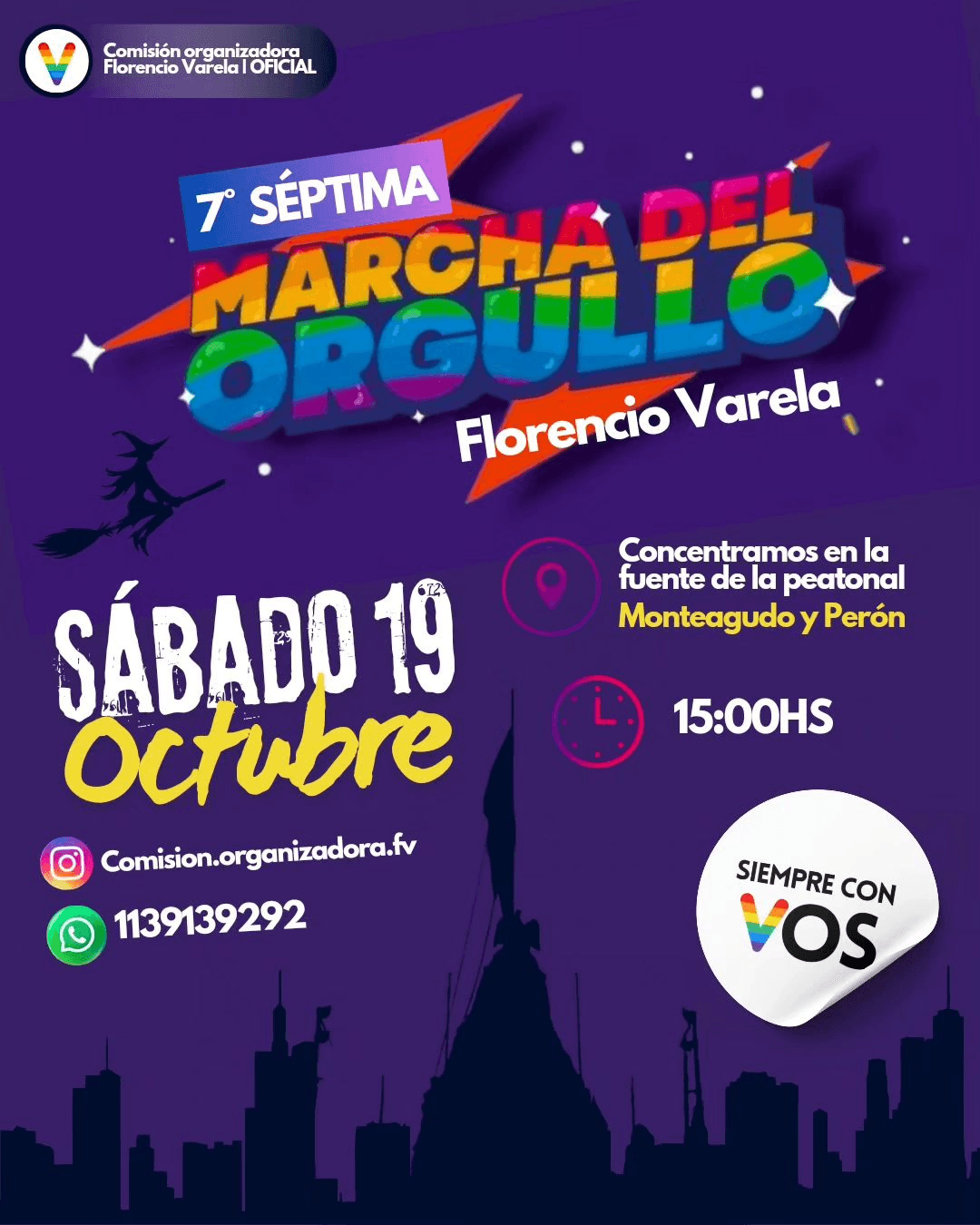 Marchas del Orgullo 2024 en Argentina - ARGay